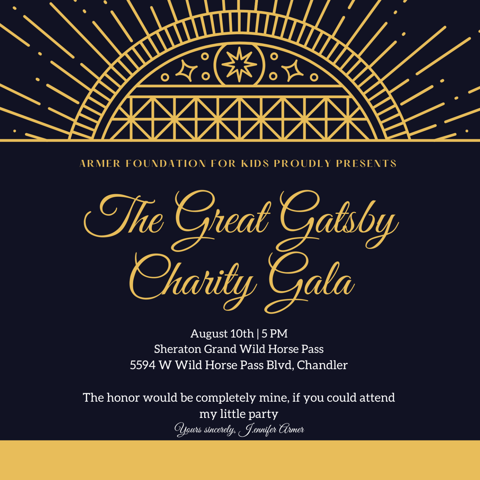 Gala Sponsorship